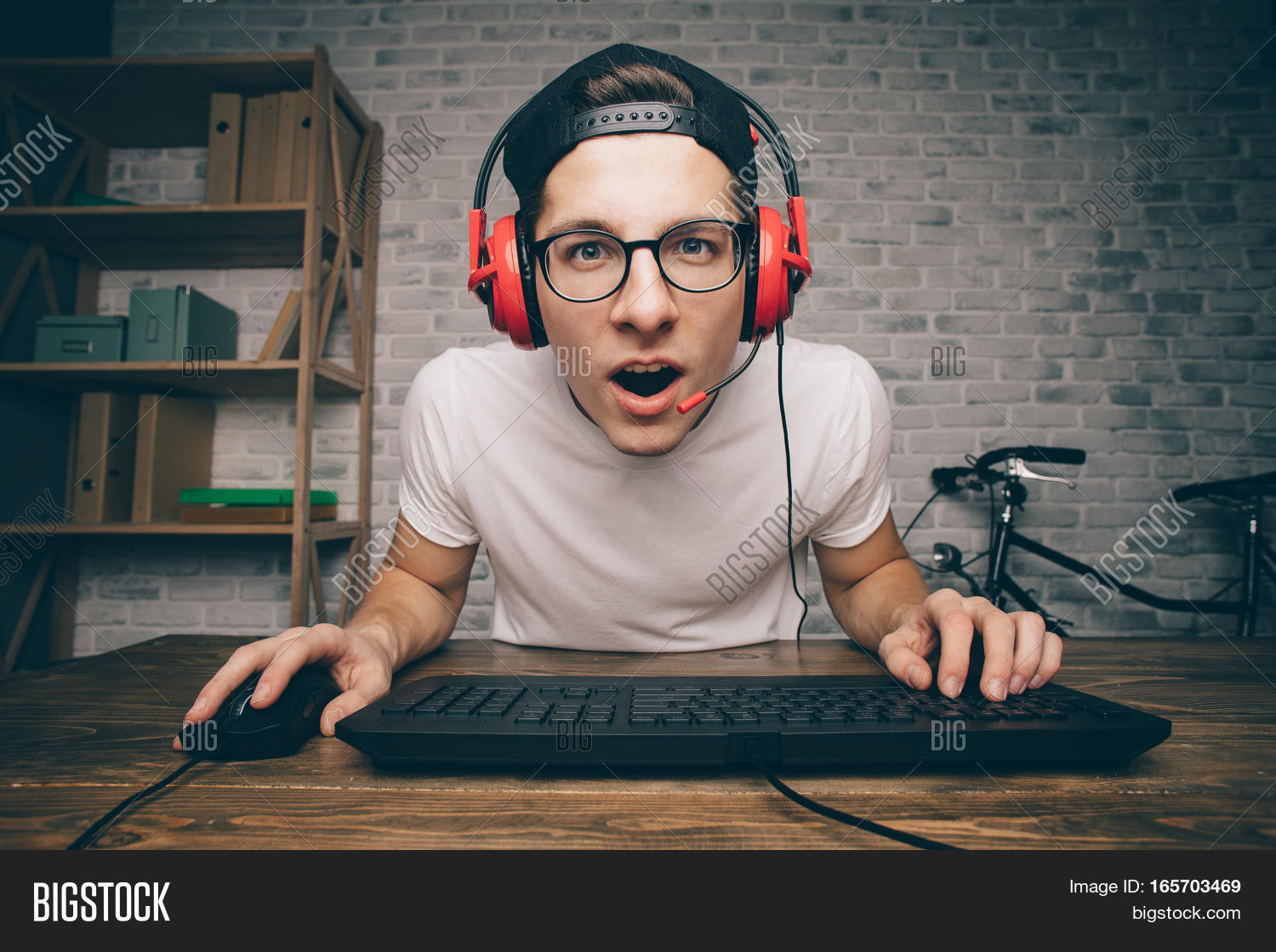 Young Man Playing Game Image & Photo (Free Trial) | Bigstock