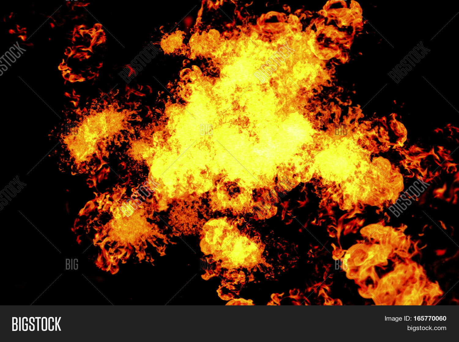 Real Blast Fire Image & Photo (Free Trial) | Bigstock