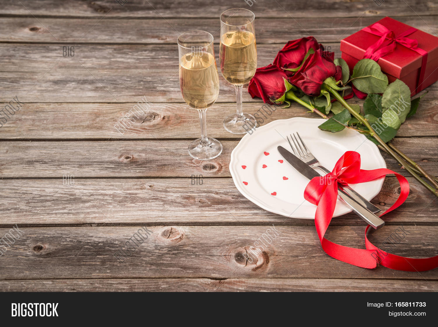 Romantic Table Setting Image & Photo (Free Trial) | Bigstock