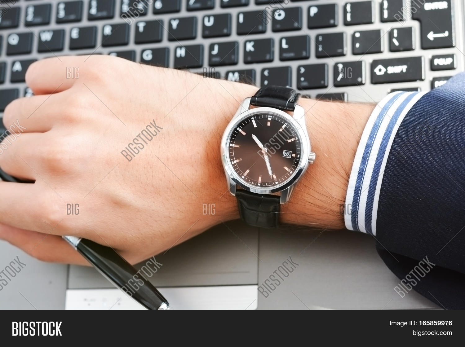 Close- Shot Watch On Image & Photo (Free Trial) | Bigstock