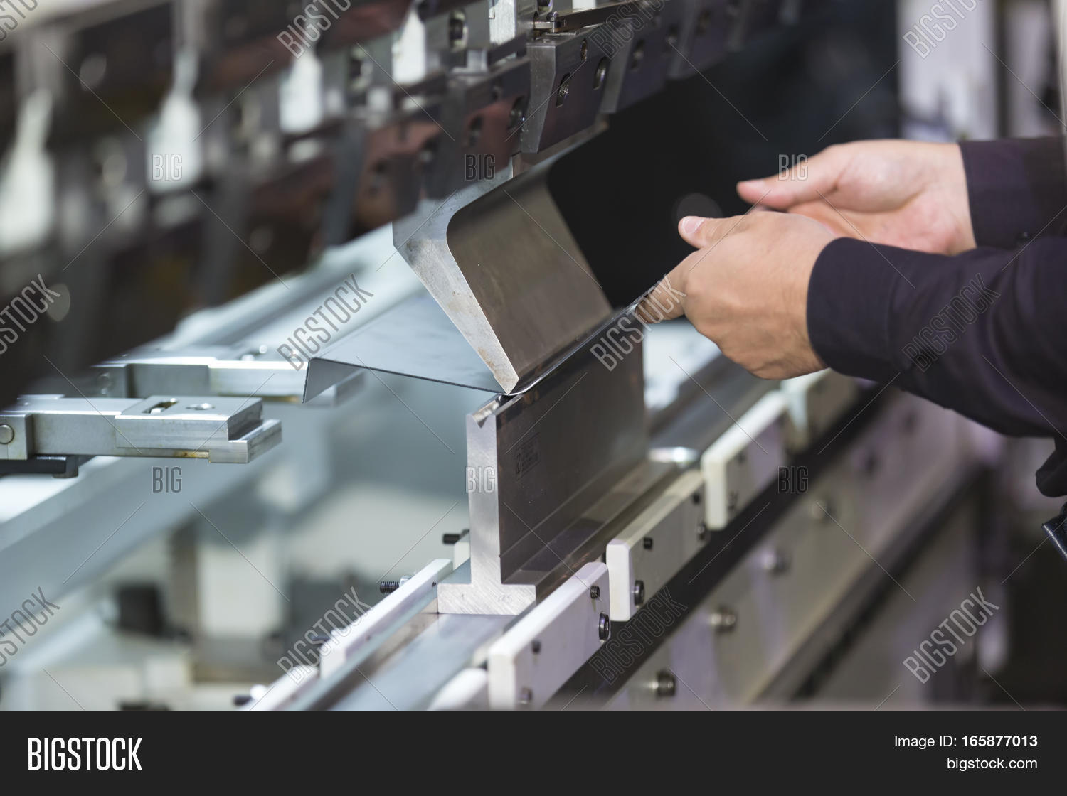 Operator Bending Metal Image & Photo (Free Trial) | Bigstock