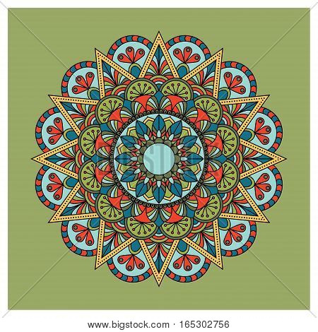 Vintage Colorful Vector & Photo (Free Trial) | Bigstock