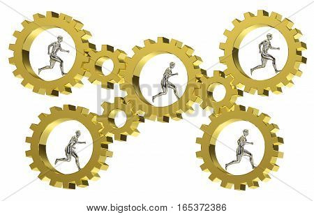 3D Gear Model Group Image & Photo (Free Trial) | Bigstock