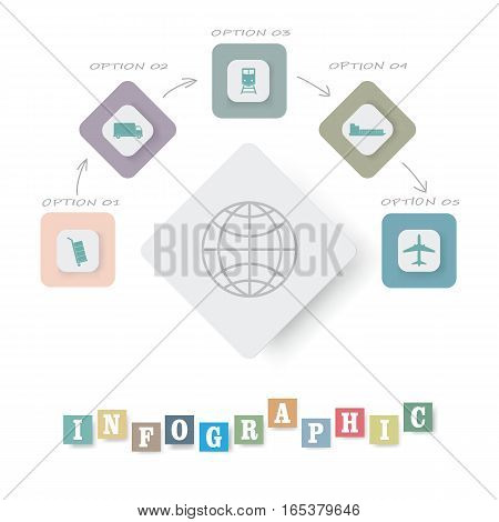 Infographics Icons. Vector & Photo (Free Trial) | Bigstock