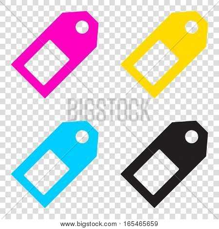Price Tag Sign. Cmyk Vector & Photo (Free Trial) | Bigstock