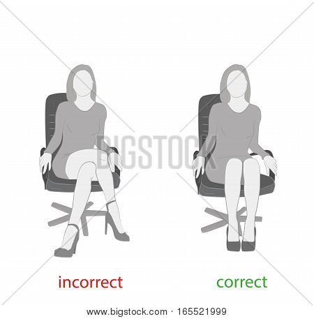 Correctly Incorrectly Vector & Photo (Free Trial) | Bigstock