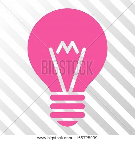 Pink Hint Bulb Vector & Photo (Free Trial) | Bigstock