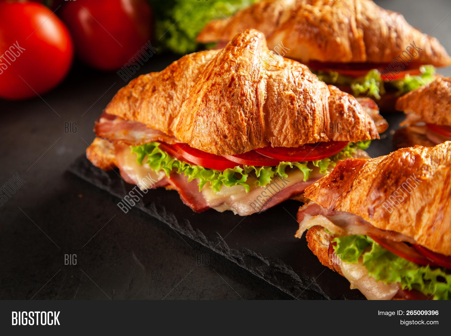 Classic BLT Croissant Image & Photo (Free Trial) | Bigstock
