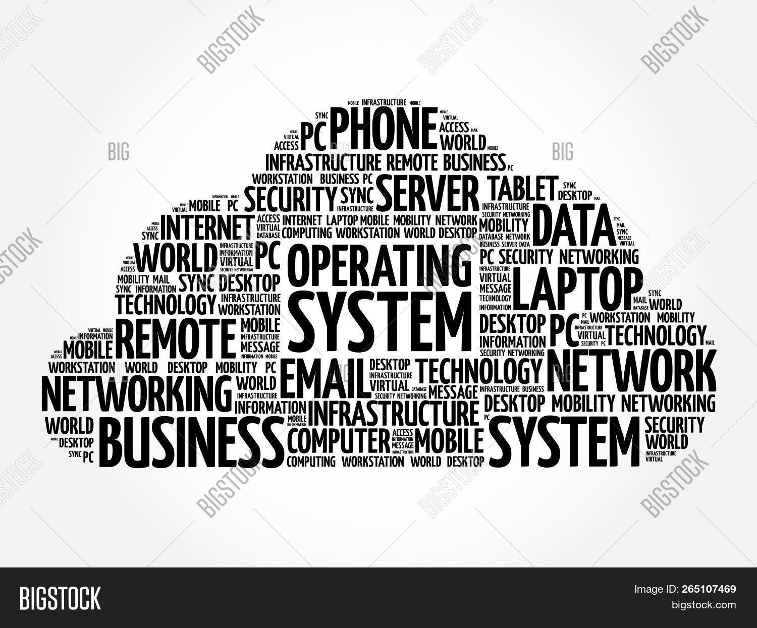 Operating System Word Image & Photo (Free Trial) | Bigstock