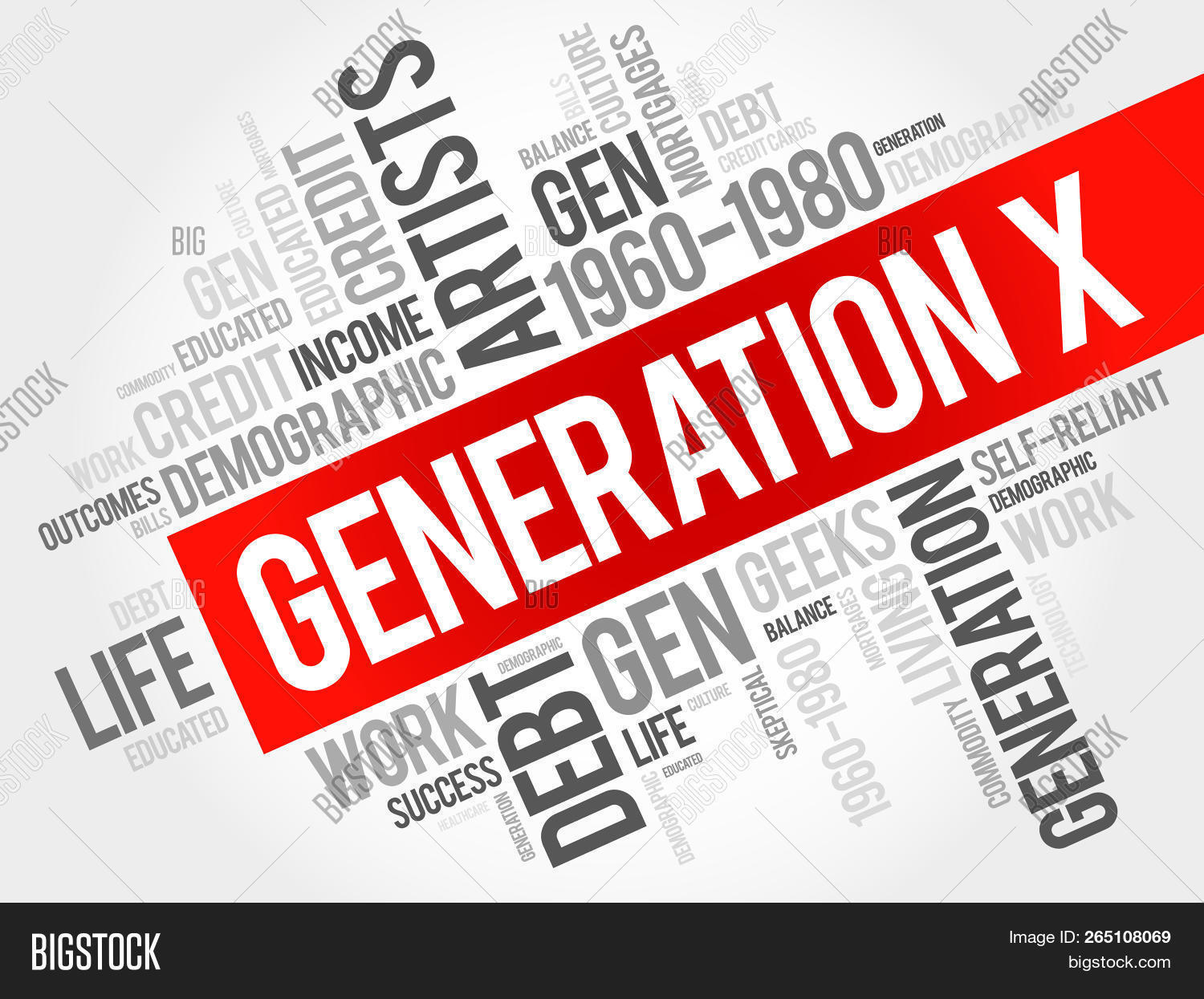 Generation X Word Image & Photo (Free Trial) | Bigstock