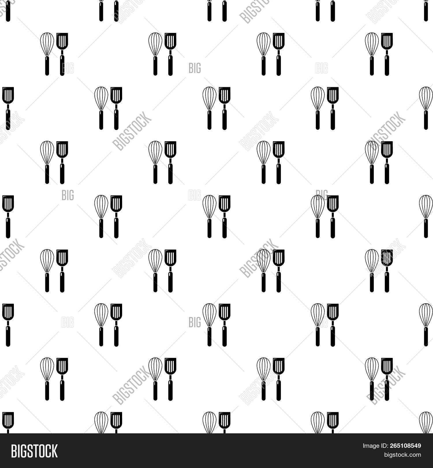 Cutlery Bake Pattern Image & Photo (Free Trial) | Bigstock