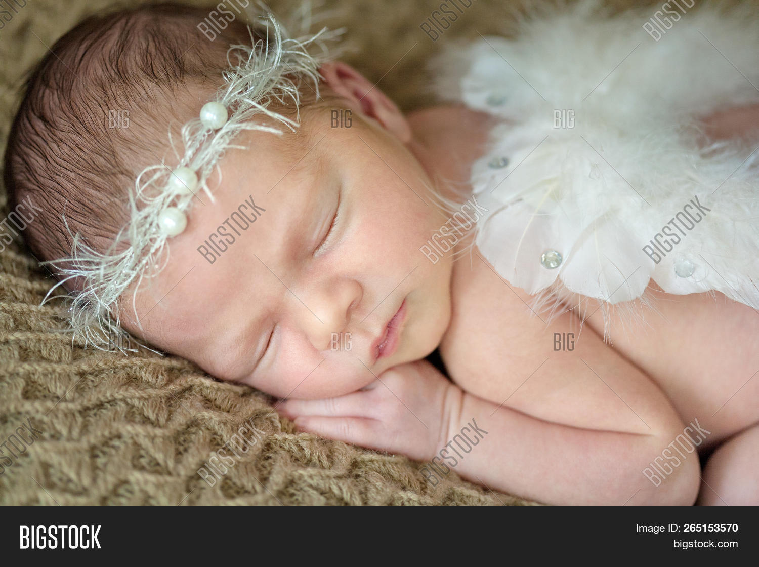 Newborn Baby Angel Image & Photo (Free Trial) | Bigstock