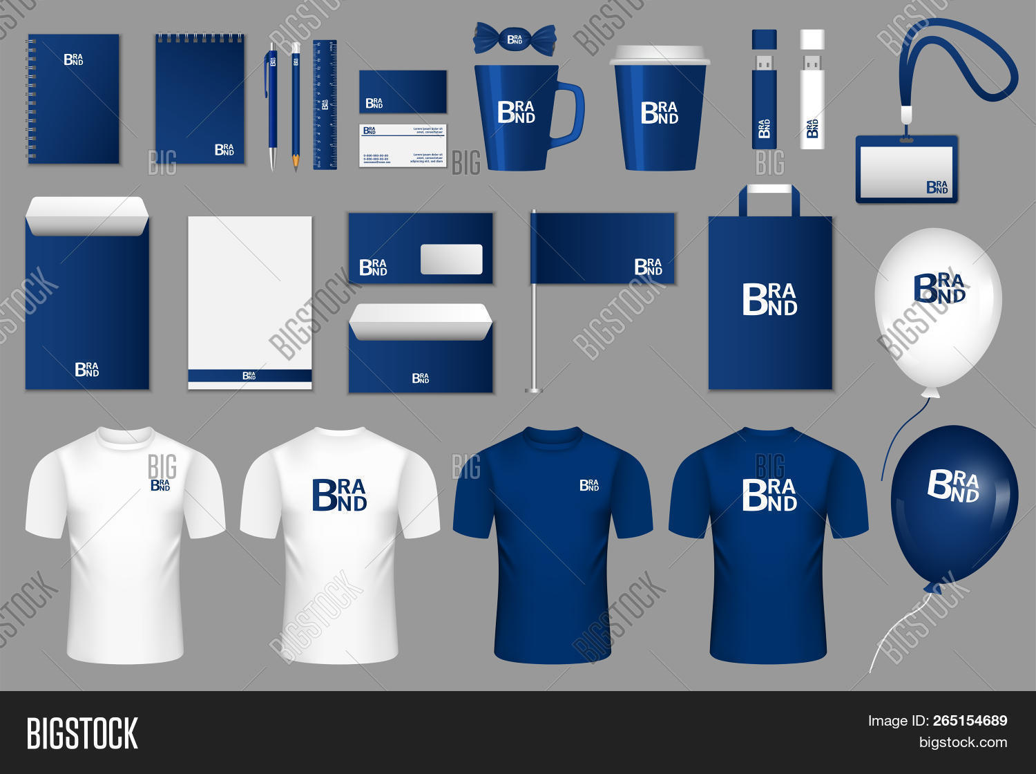 Brand Mockup Icon Set Image & Photo (Free Trial) | Bigstock