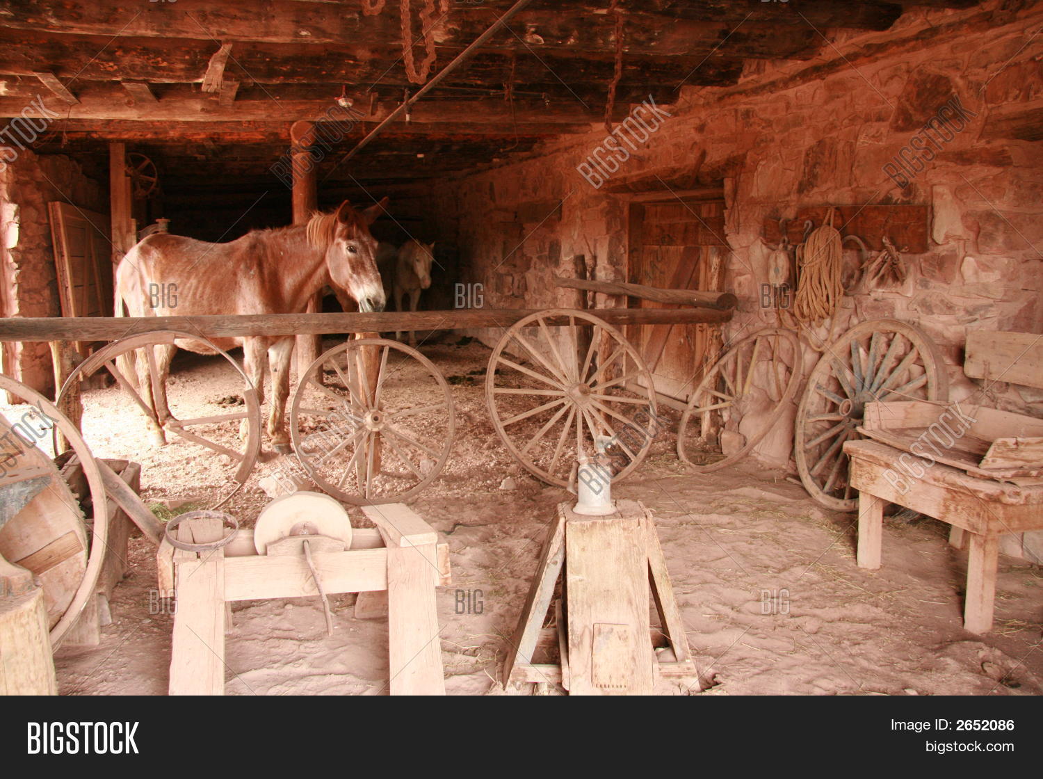 Antique Horse Barn Image & Photo (Free Trial) | Bigstock
