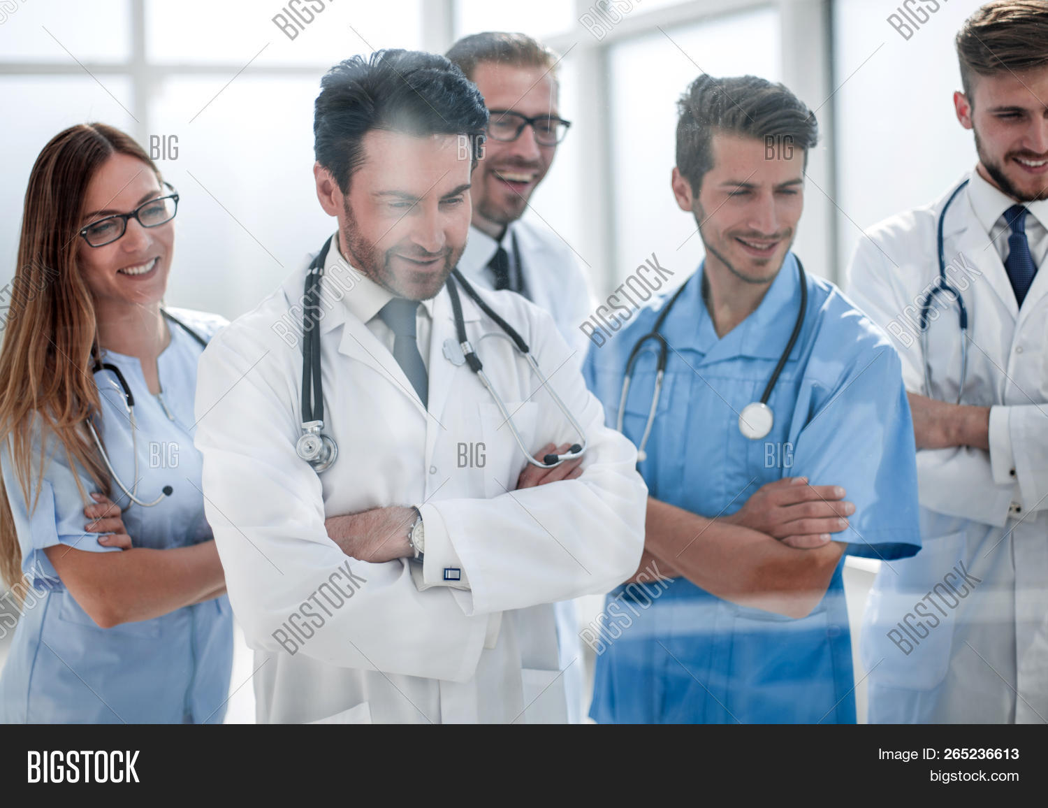 Group Doctors Looking Image & Photo (Free Trial) | Bigstock