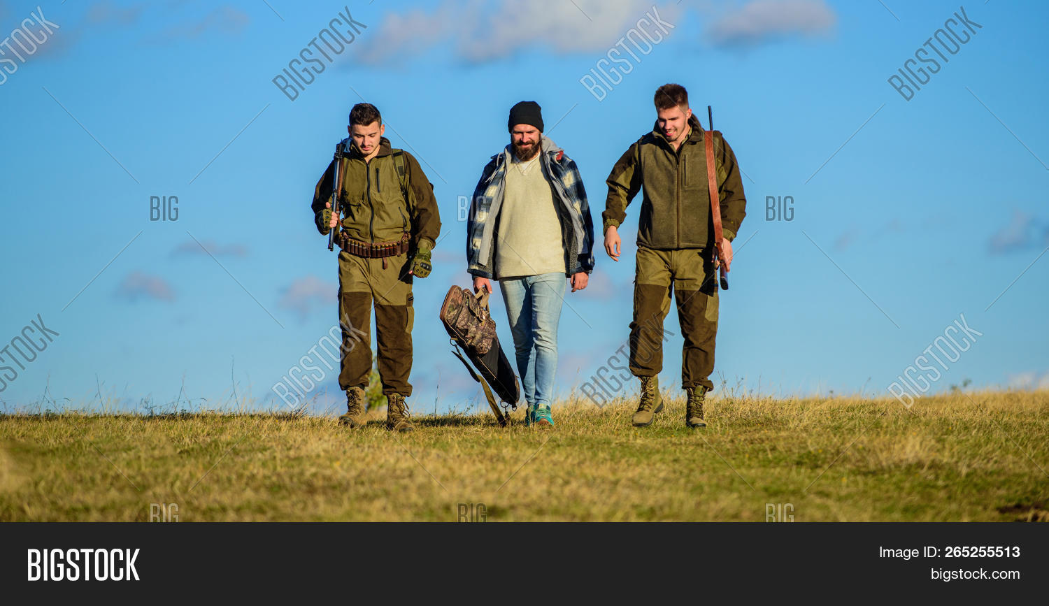 Hunters Guns Walk Image & Photo (Free Trial) | Bigstock