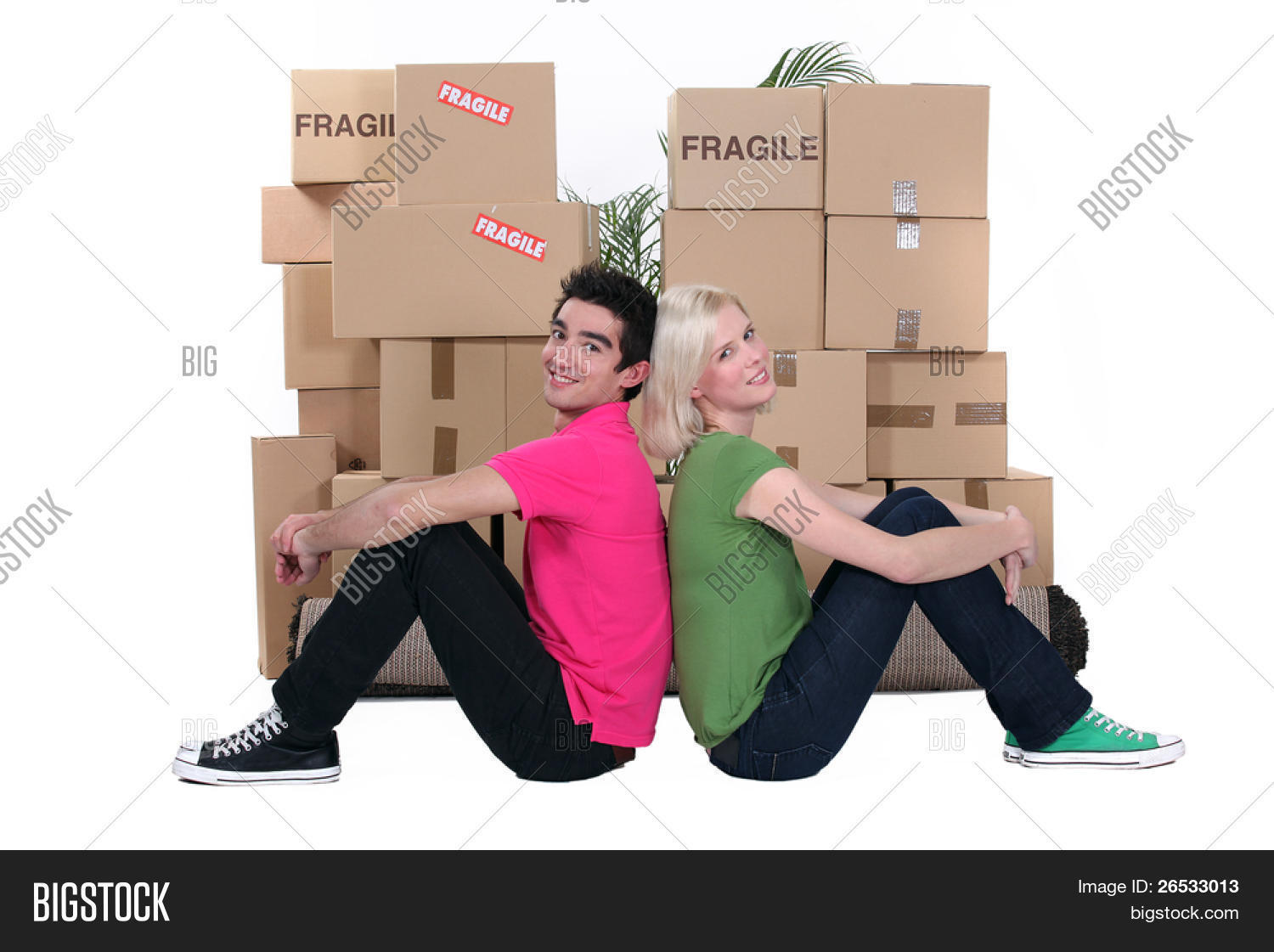 Young People Cardboard Image & Photo (Free Trial) | Bigstock
