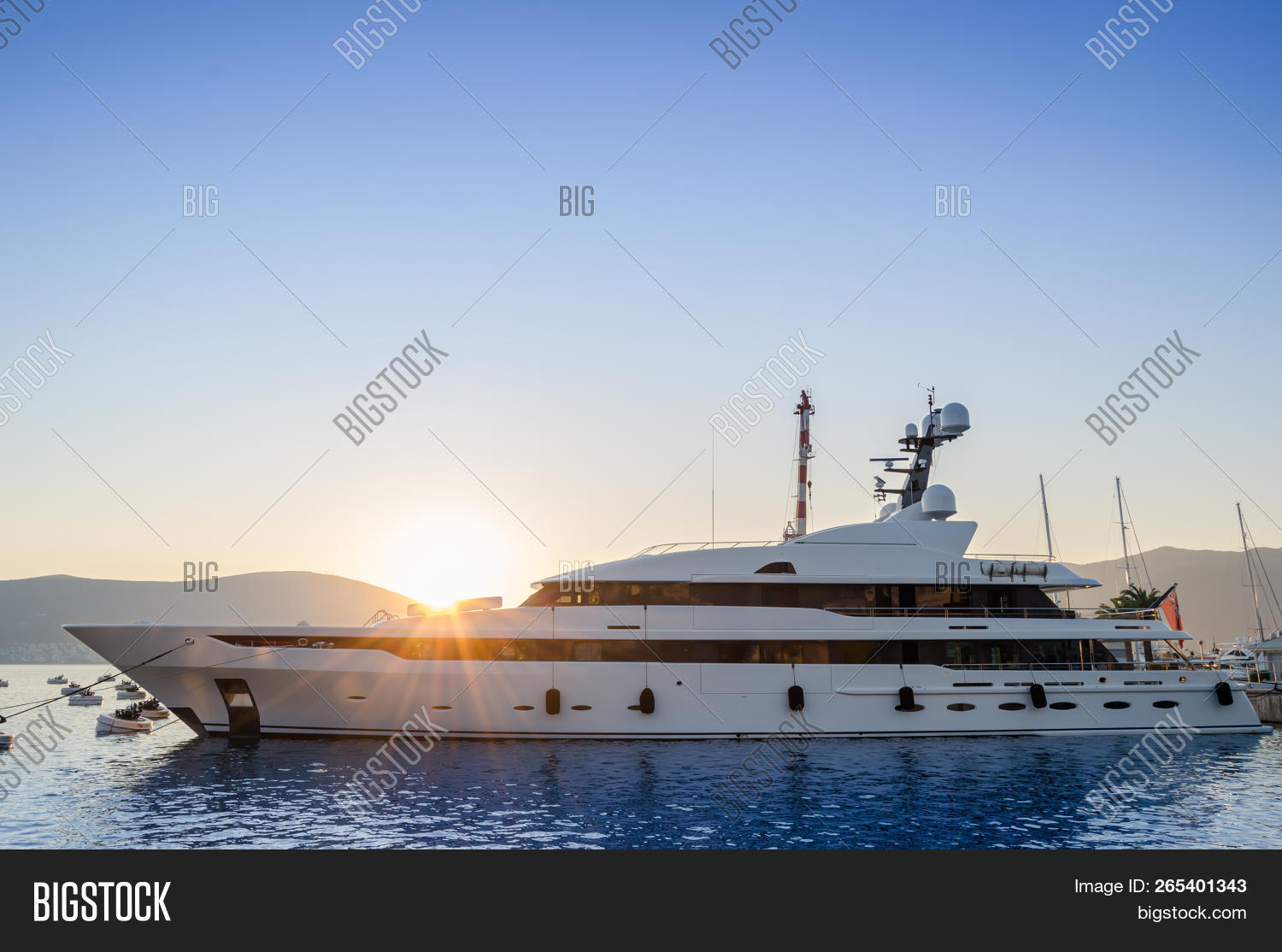 Beautiful White Yacht Image & Photo (Free Trial) | Bigstock