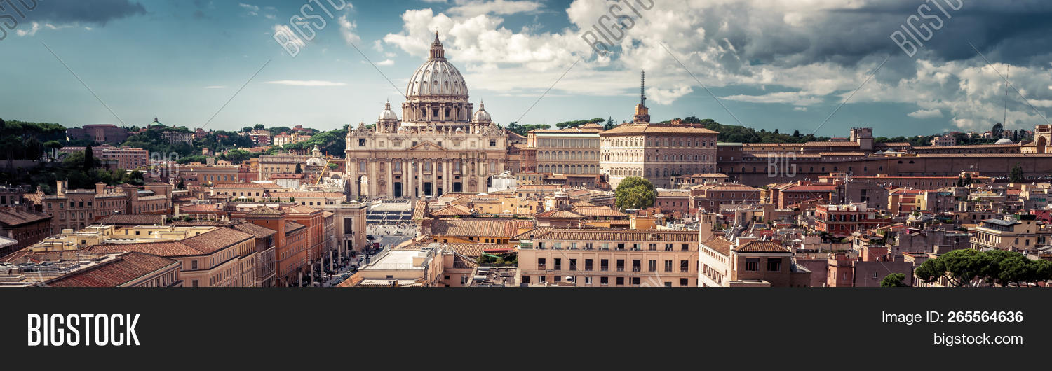 Panoramic View Rome St Image & Photo (Free Trial) | Bigstock