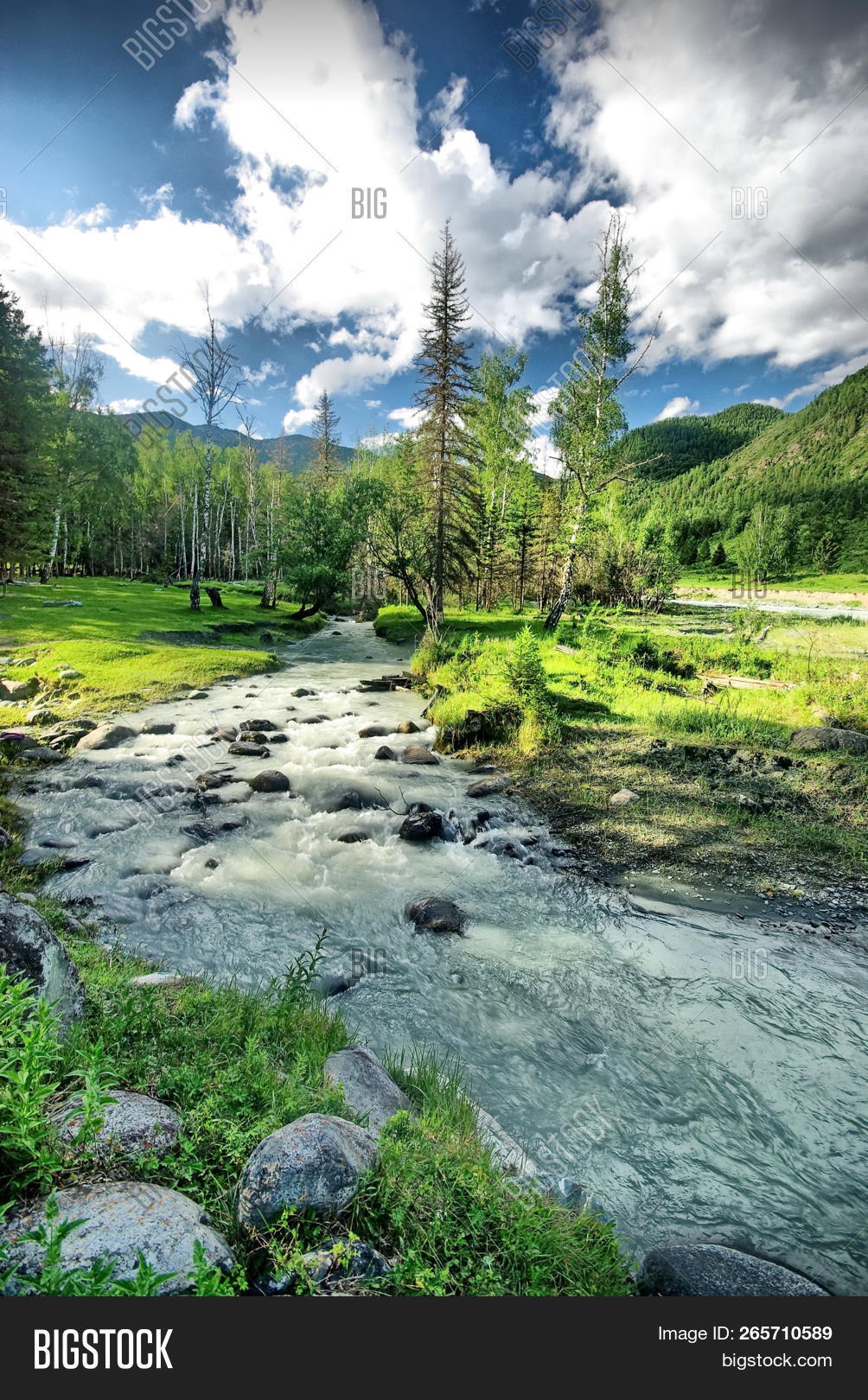 Fast Mountain River. Image & Photo (Free Trial) | Bigstock