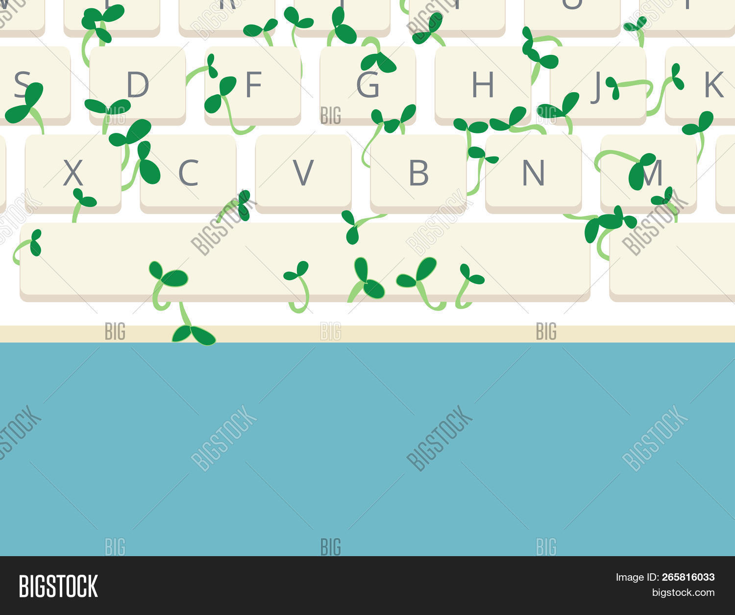 Small Green Plants Vector & Photo (Free Trial) | Bigstock