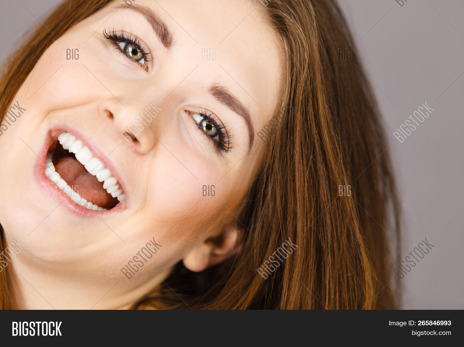 Happy Positive Woman Image & Photo (Free Trial) | Bigstock
