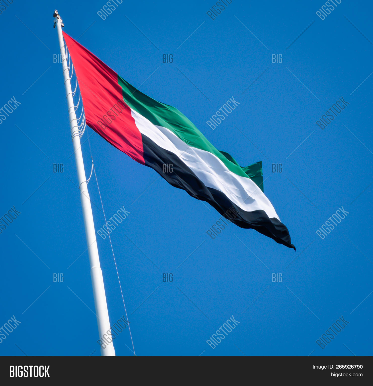 Huge National Flag UAE Image & Photo (Free Trial) | Bigstock