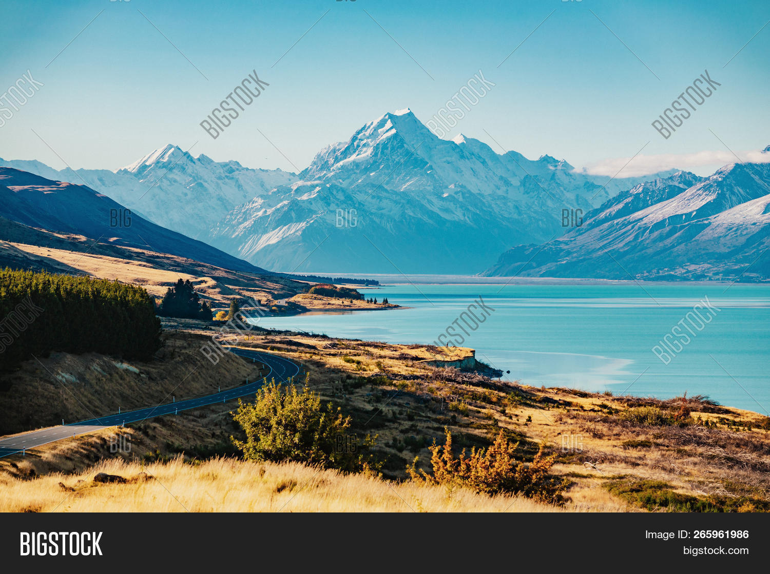 Road Mt Cook, Highest Image & Photo (Free Trial) | Bigstock