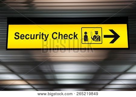 Security Check Sign Image & Photo (Free Trial) | Bigstock