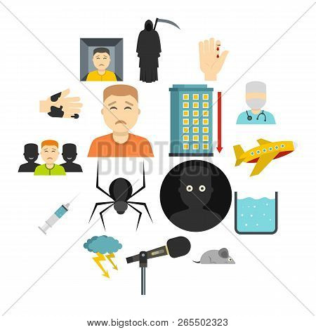 Phobia Symbols Icons Image & Photo (Free Trial) | Bigstock