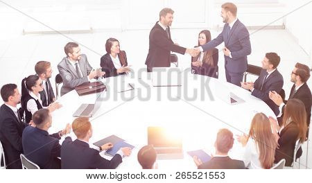 Round Table Discussion Images, Illustrations & Vectors (Free) - Bigstock