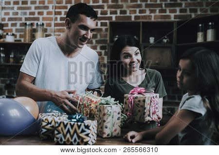 Parents Give Presents Image & Photo (Free Trial) | Bigstock