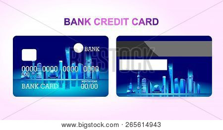 Bank Credit Card Vector & Photo (Free Trial) | Bigstock