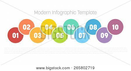 10 Step Process Vector & Photo (Free Trial) | Bigstock