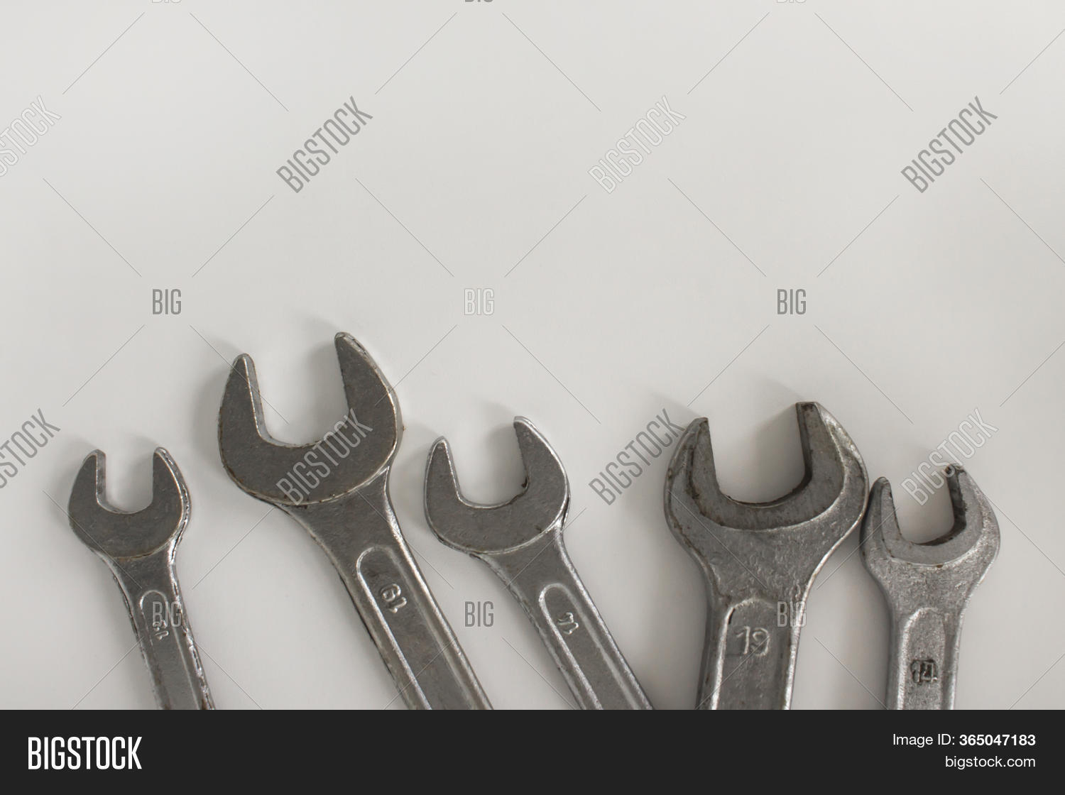 Spanners Different Image & Photo (Free Trial) | Bigstock