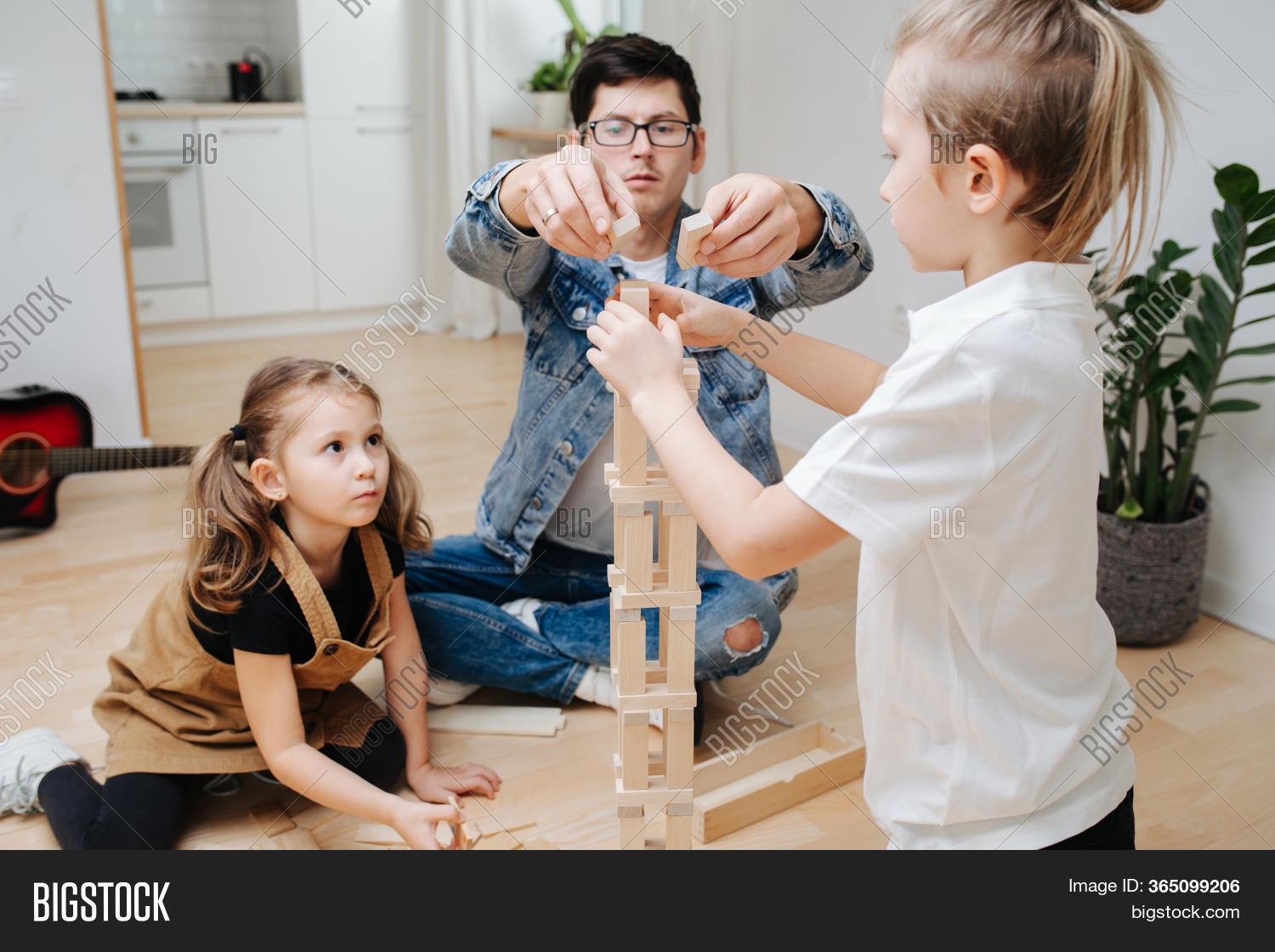 Dad Children Playing Image & Photo (Free Trial) | Bigstock