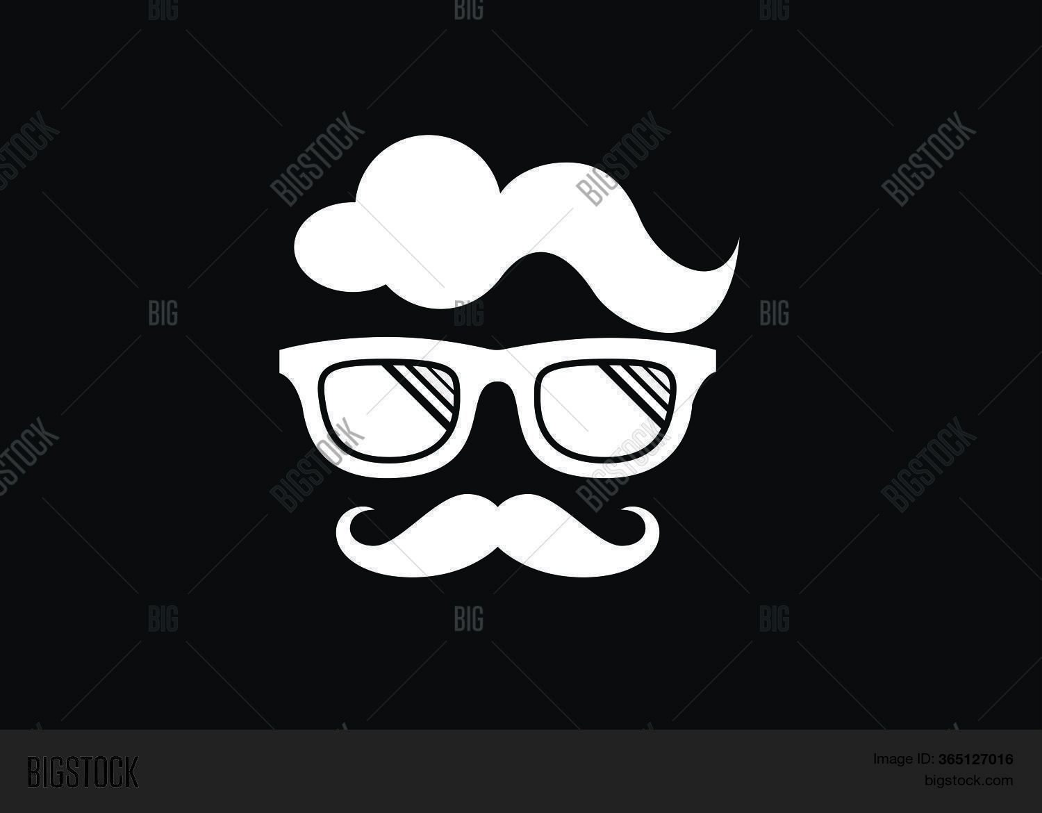 Geek Nerd Vector Logo Vector & Photo (Free Trial) | Bigstock