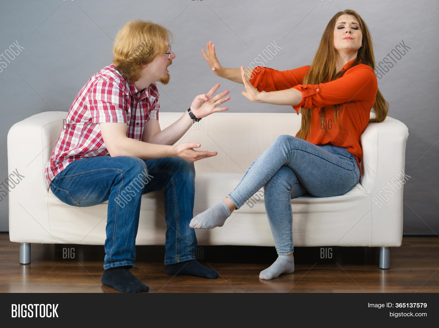 Man Woman Having Fight Image & Photo (Free Trial) | Bigstock
