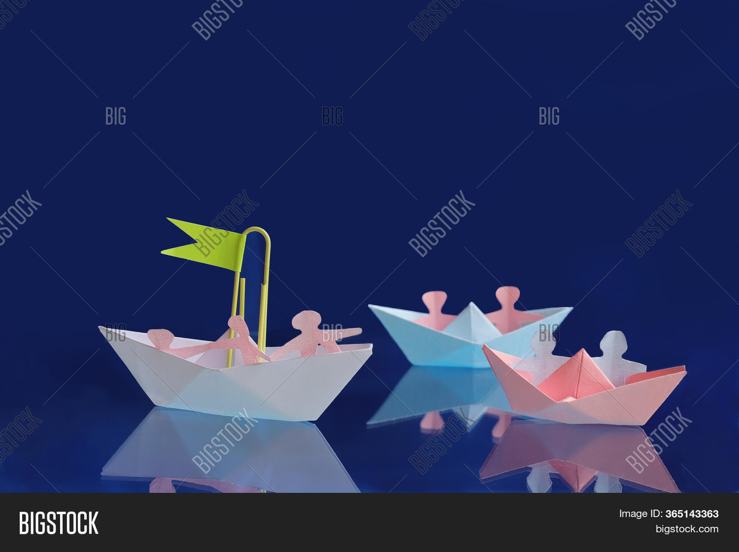 Origami Paper Boats Image & Photo (Free Trial) | Bigstock