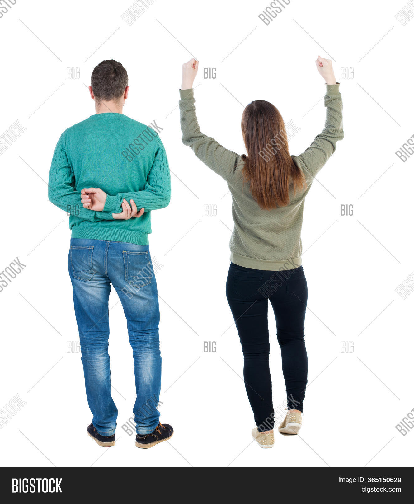 Back View Couple Image & Photo (Free Trial) | Bigstock