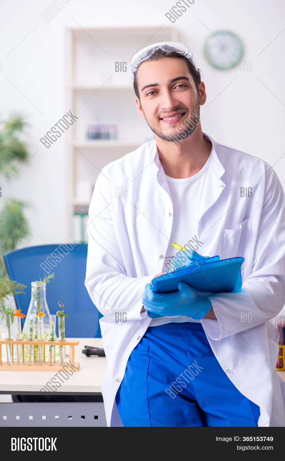 Young Male Chemist Image & Photo (Free Trial) | Bigstock