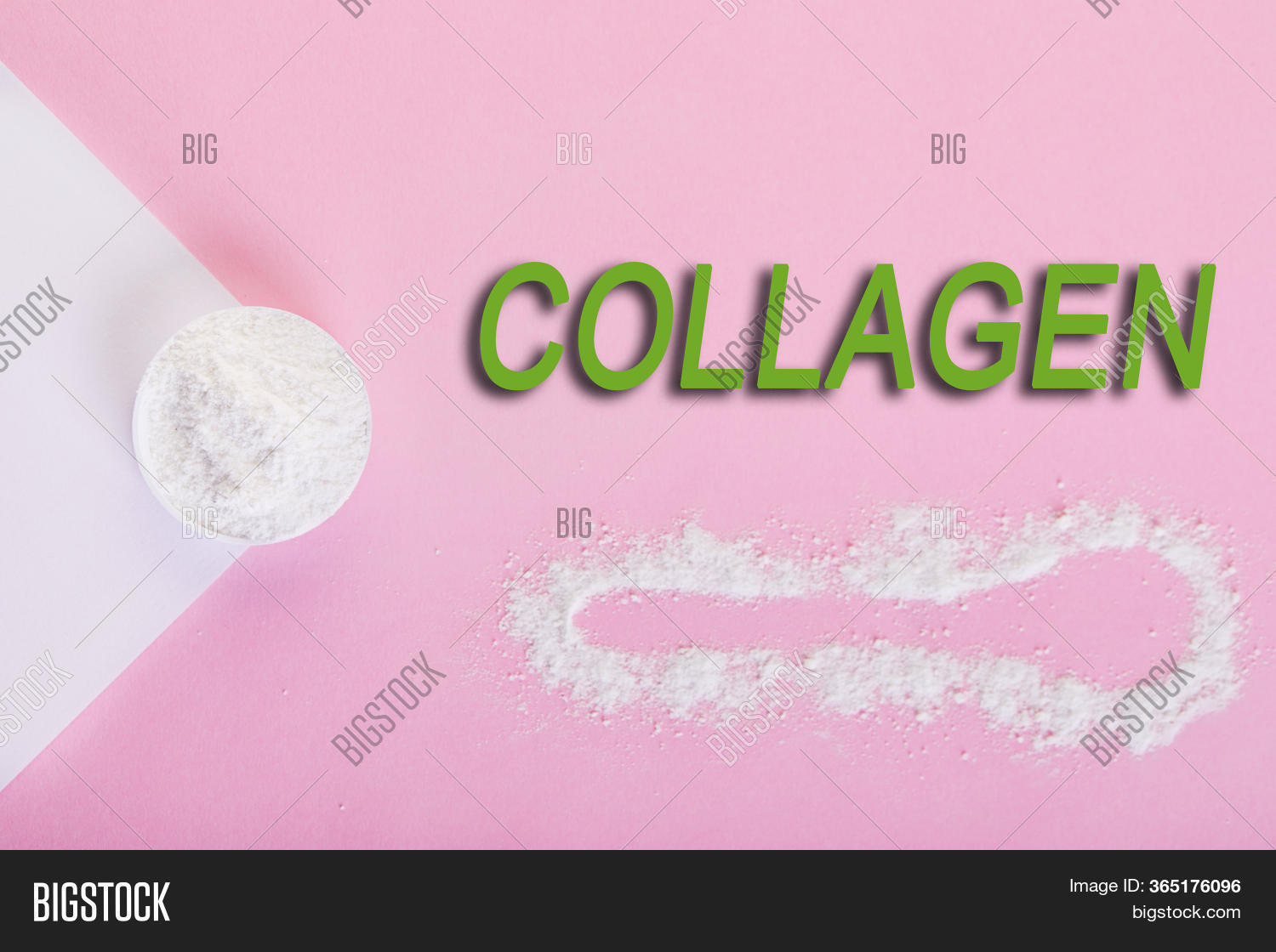Collagen Powder On Image & Photo (Free Trial) | Bigstock