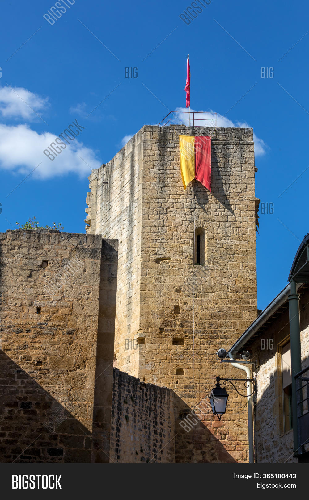 Ruins Castle Carlux Image & Photo (Free Trial) | Bigstock