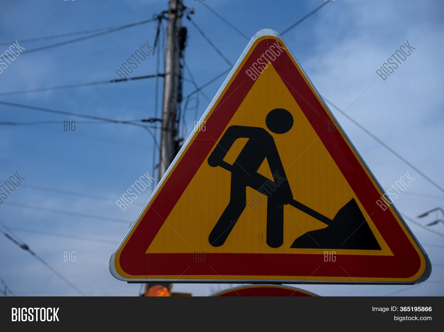 Traffic Warning Sign Image & Photo (Free Trial) | Bigstock