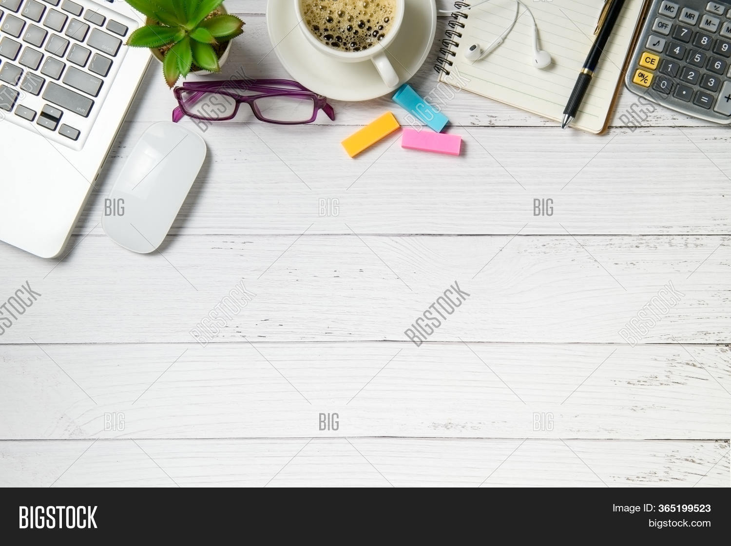 White Wood Desk Table Image & Photo (Free Trial) | Bigstock