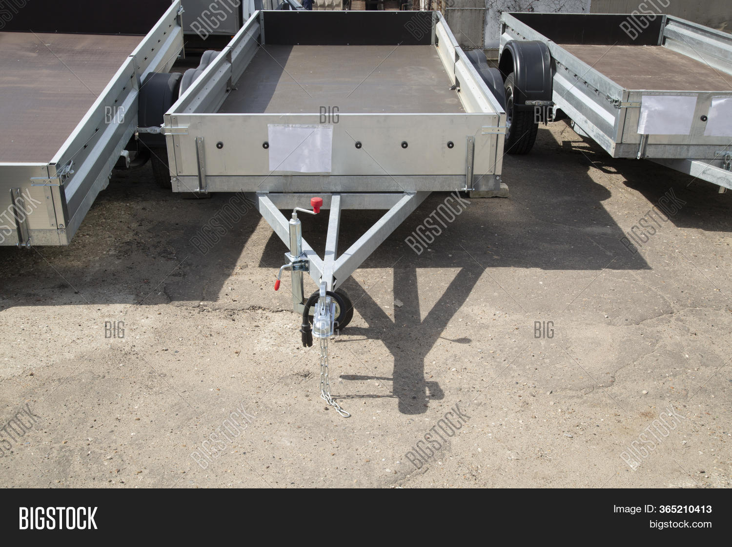 Open Car Trailer. Image & Photo (Free Trial) | Bigstock