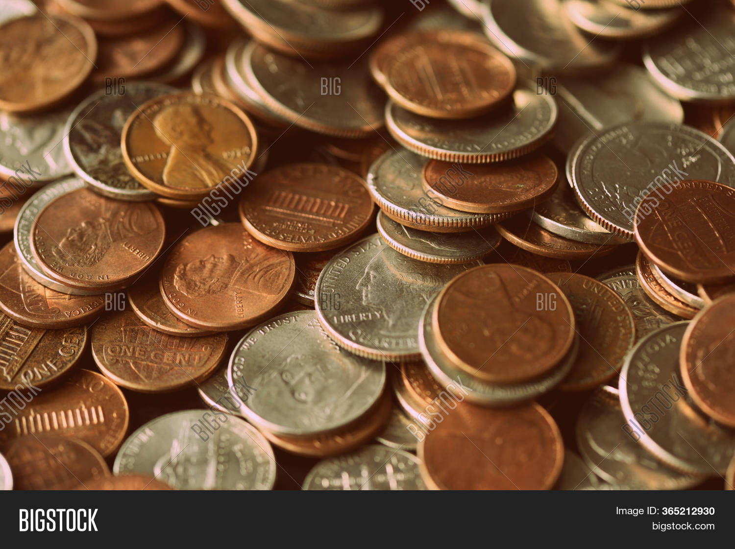 American Cents Coins Image & Photo (Free Trial) | Bigstock