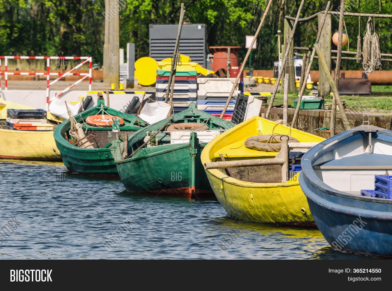 Small Fishing Port - Image & Photo (Free Trial) | Bigstock