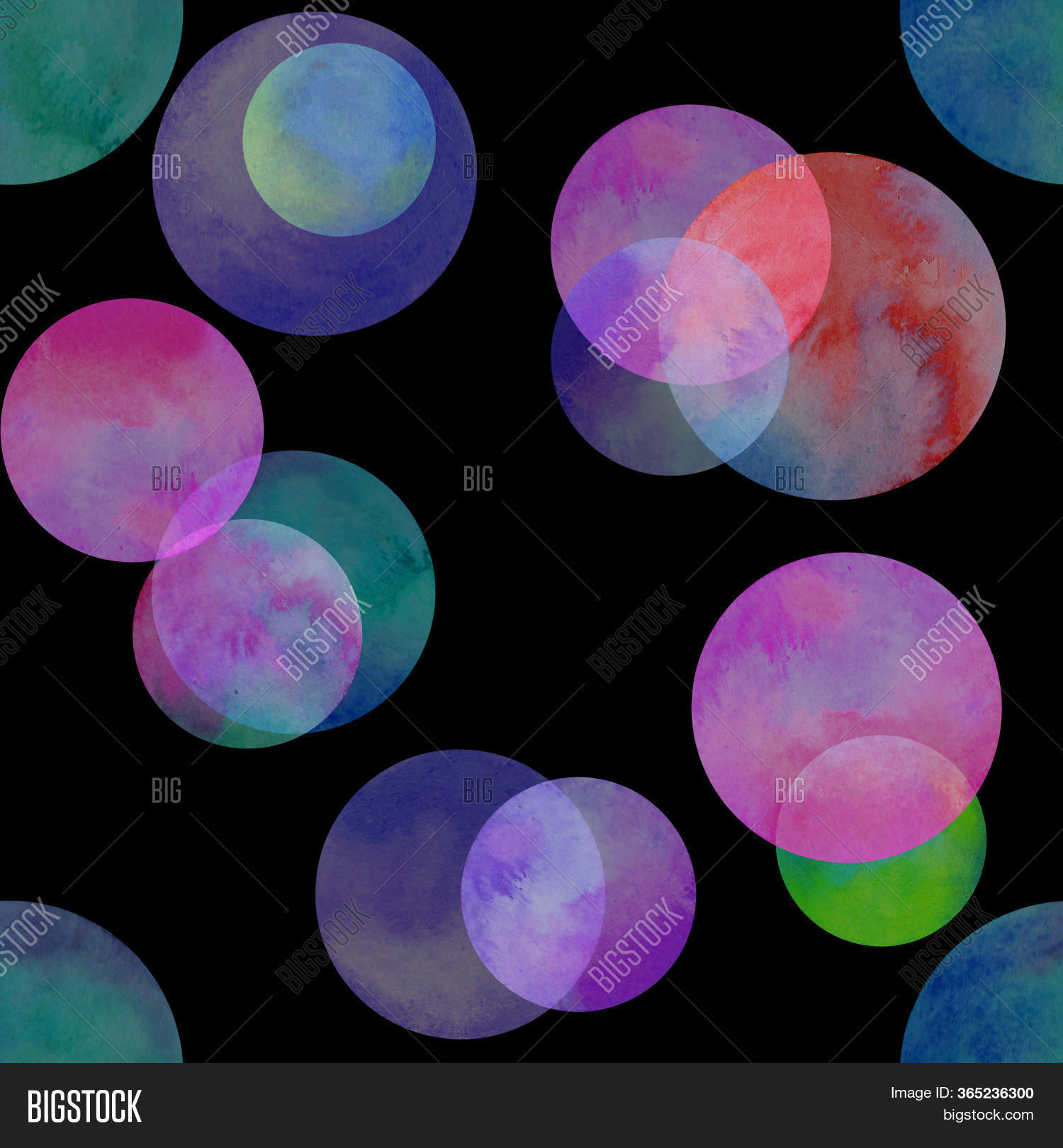Circles Multi-colored Image & Photo (Free Trial) | Bigstock