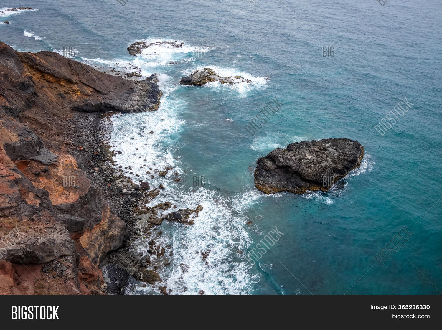 Cliffs Ocean Aerial Image & Photo (Free Trial) | Bigstock